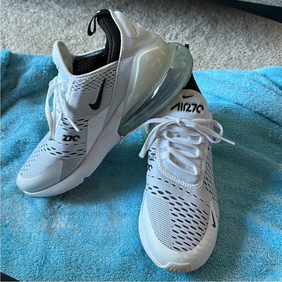 Nike | Shoes | Womens Air Max 27s Whiteblack | Poshmark